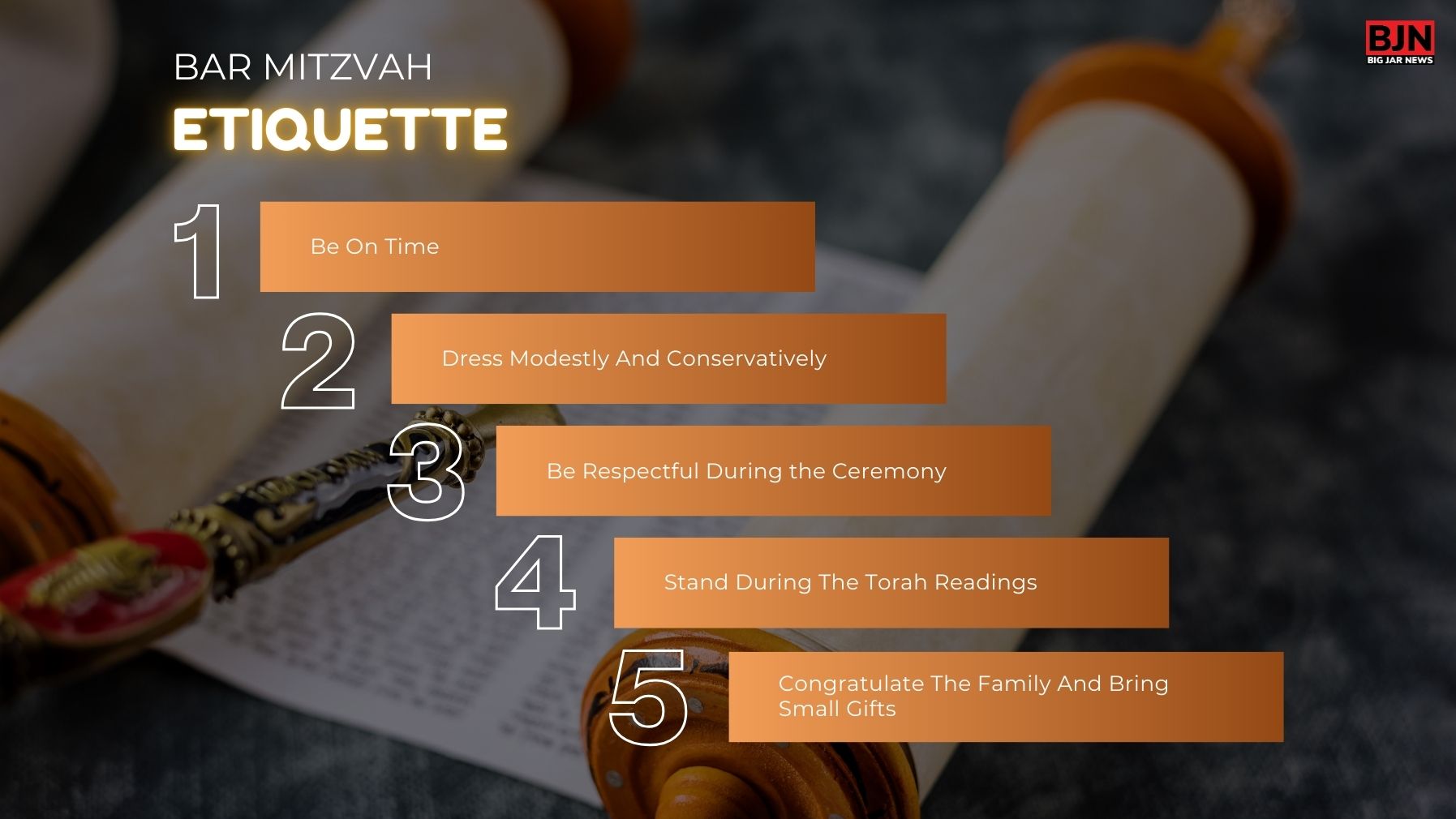 A Guide To Bar Mitzvah Traditions And Etiquette